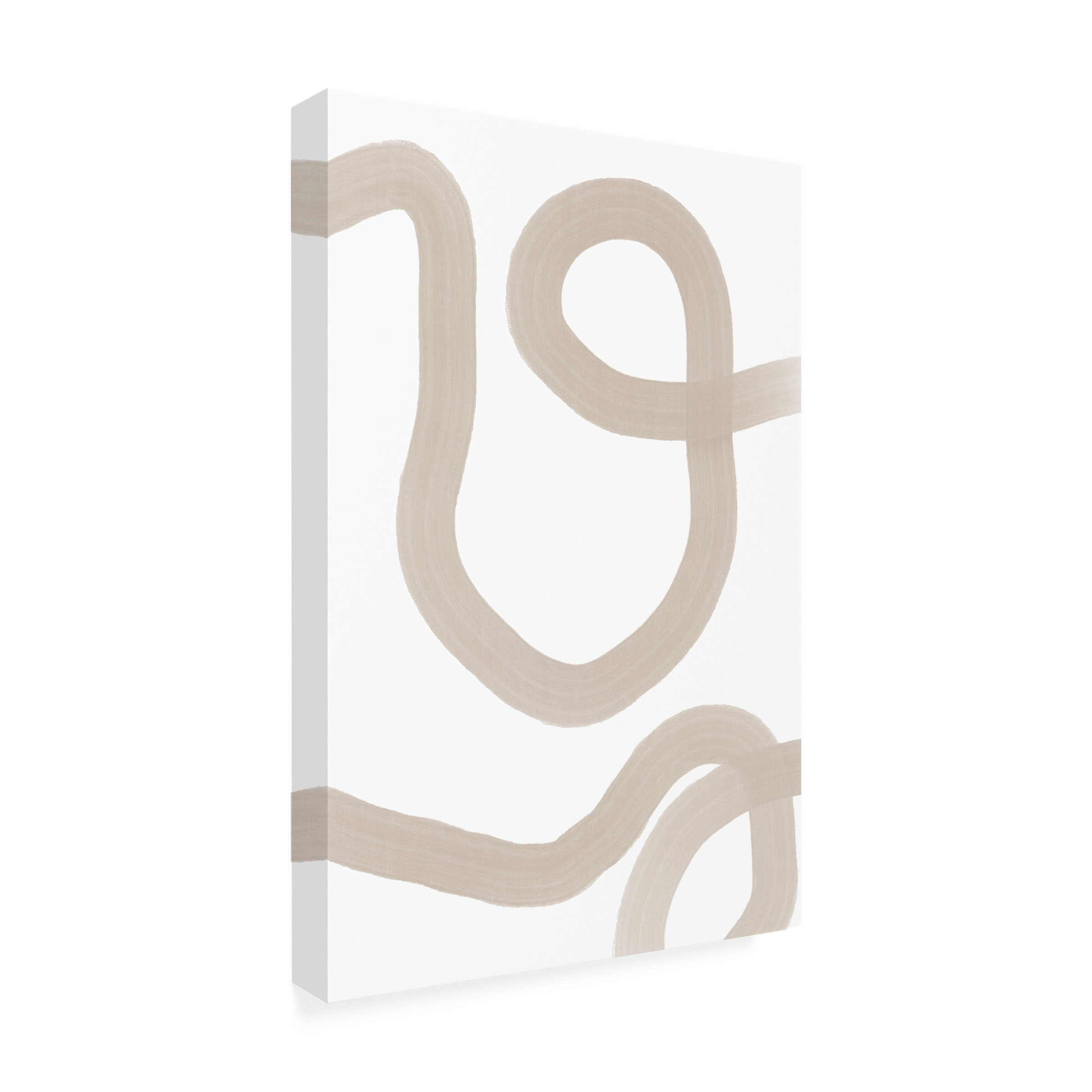 Trademark Fine Art Uplusmestudio Single Line Canvas Art | Wayfair